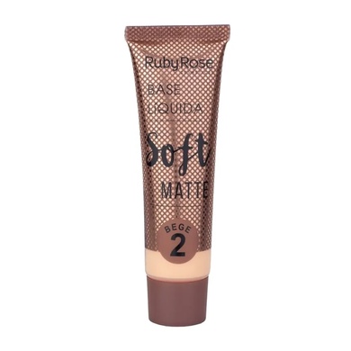 BASE LÍQUIDA RUBY ROSE SOFT MATTE | Shopee Brasil