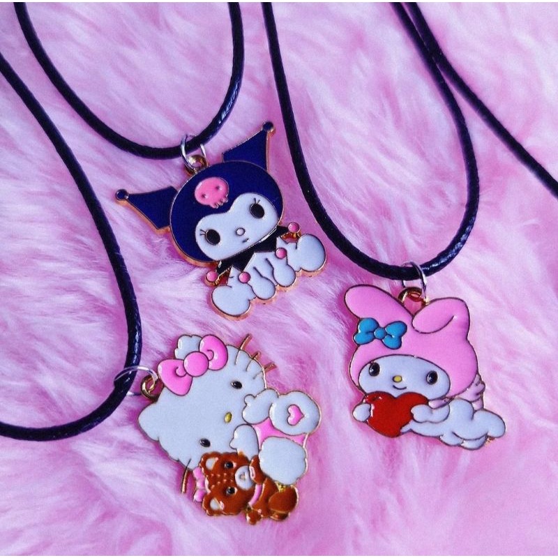 Colar Sanrio Kuromi My Melody Hello Kitty kawaii | Shopee Brasil