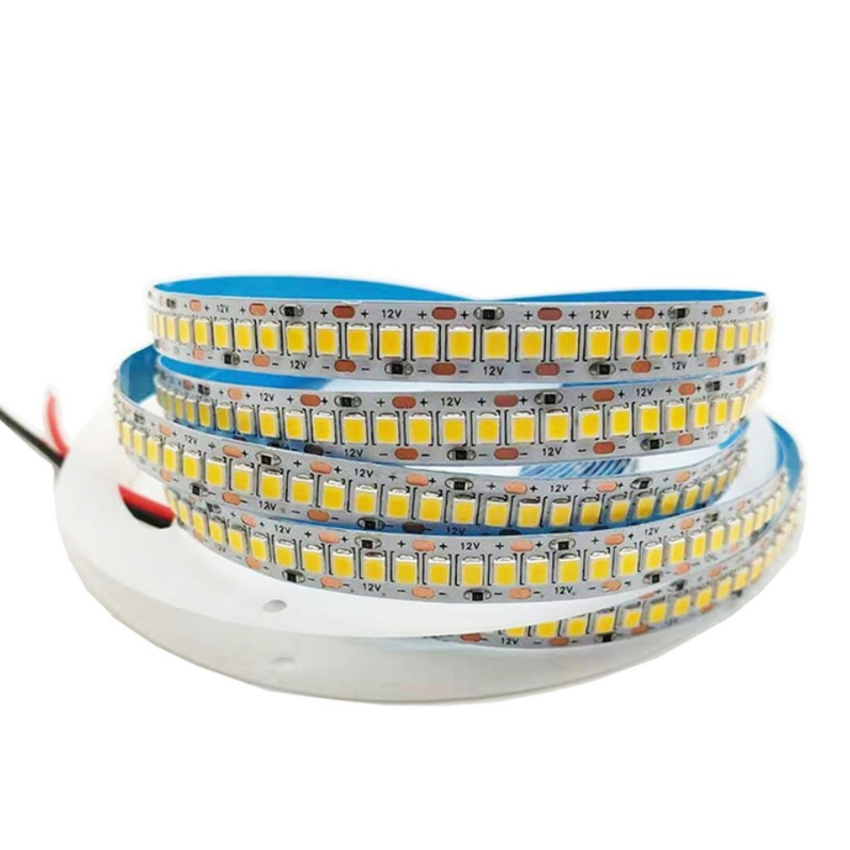 5 Metro Fita Led 2835 12v Ip20 240 led por metro 3000k Ou 6000k Branco Quente Frio | Shopee Brasil