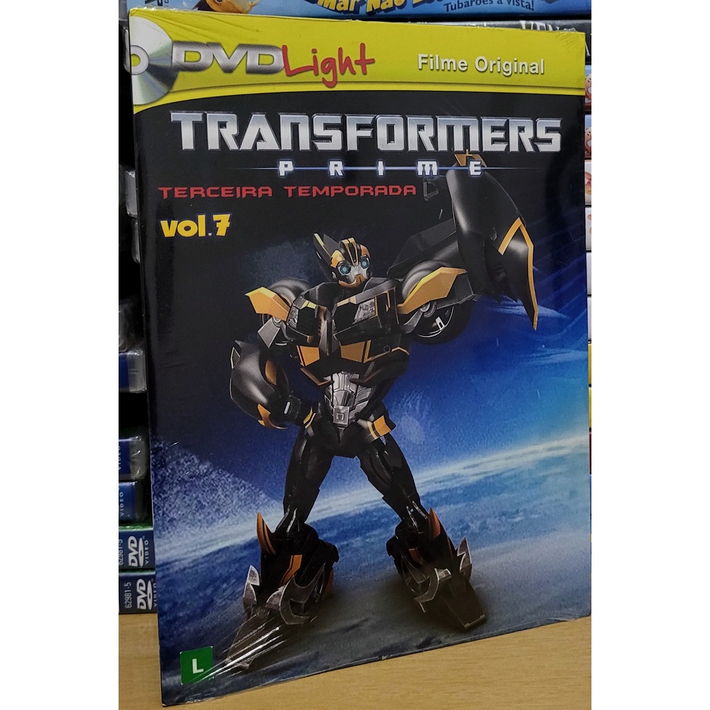 DVD Transformers Prime Vol. 7 (Original Lacrado) | Shopee Brasil