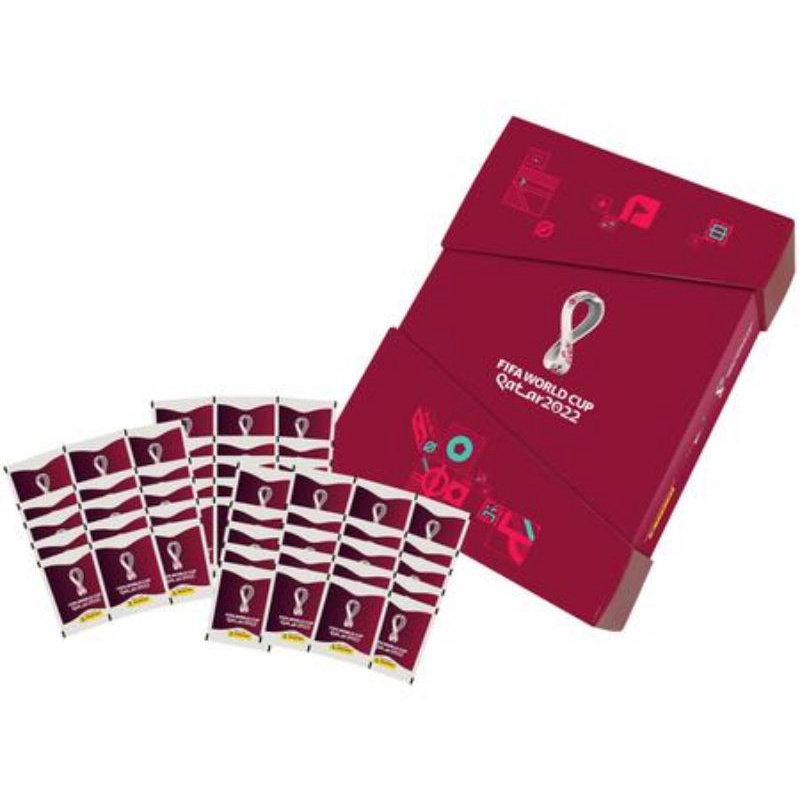 Box Exclusivo Com Álbum Capa Dura Prata + 500 figurinhas - fifa world ...