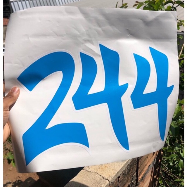 Adesivo 244 Motos | Shopee Brasil