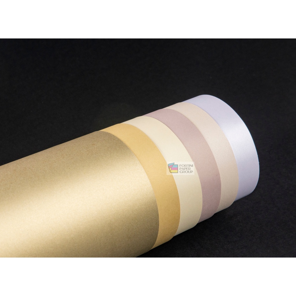 Papel Perolizado Color Plus 180g A4 30 Folhas Rose Gold Azul Royal ...