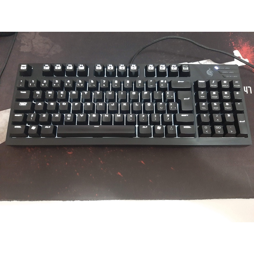 Teclado mecânico Cooler Master Quickfire TK Brown | Shopee Brasil