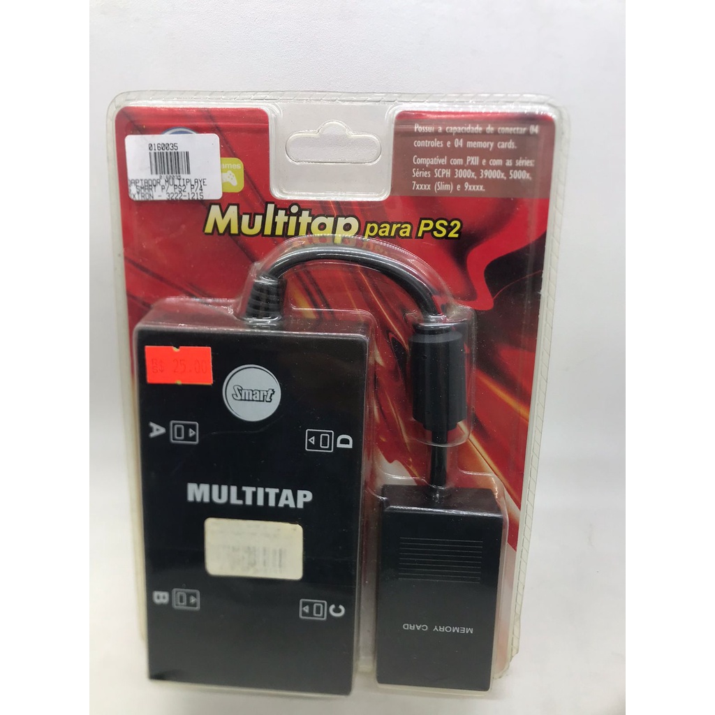Kit Adaptador Multitap 4 Player Ps2 | Shopee Brasil