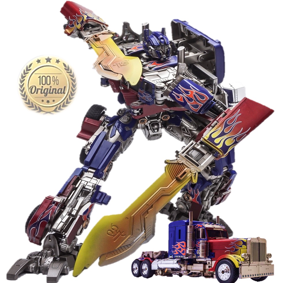 Action Figure Transformers Optimus Prime Weijiang Commander | Shopee Brasil