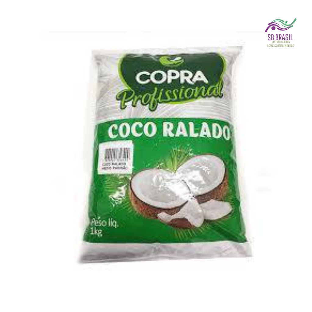 COCO RALADO MÉDIO COPRA PROFISSIONAL 1 KG | Shopee Brasil