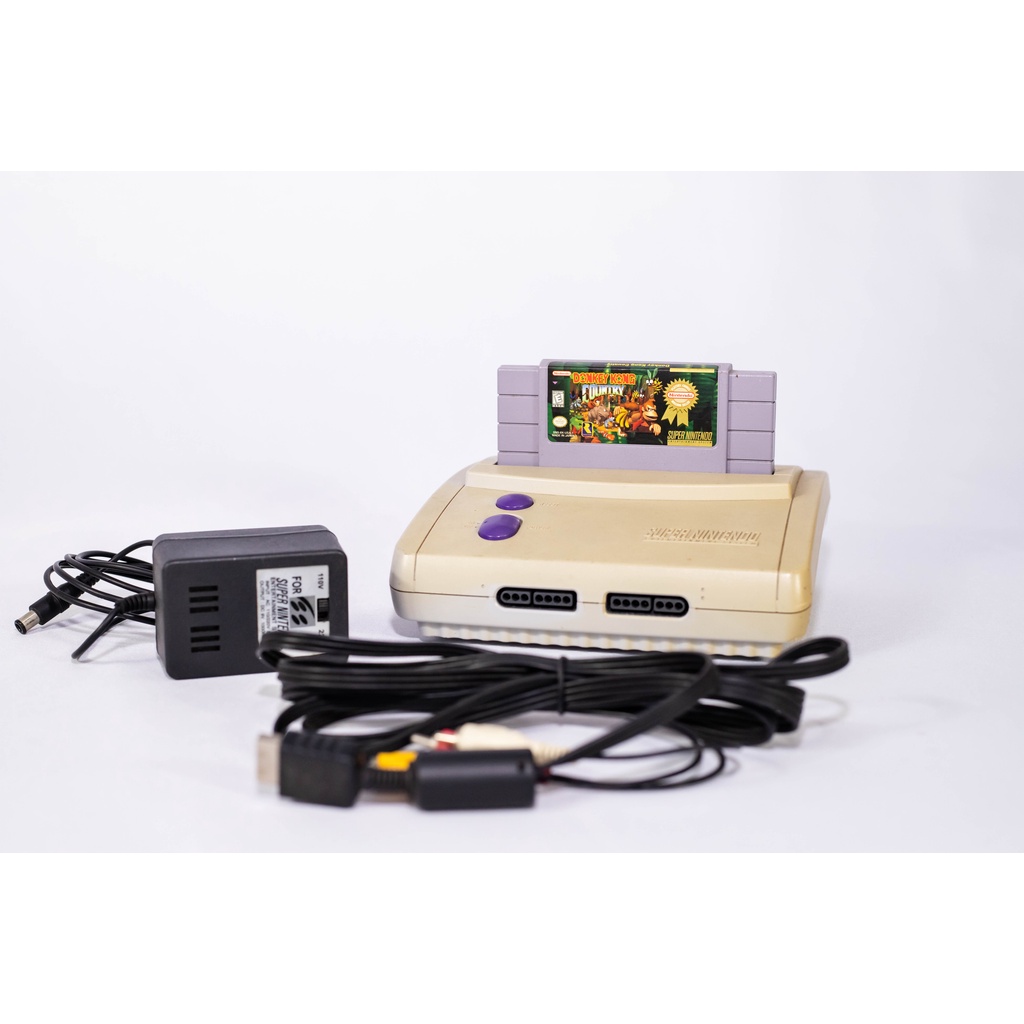 Console Snes Original - Super Nintendo (funcionando) | Shopee Brasil