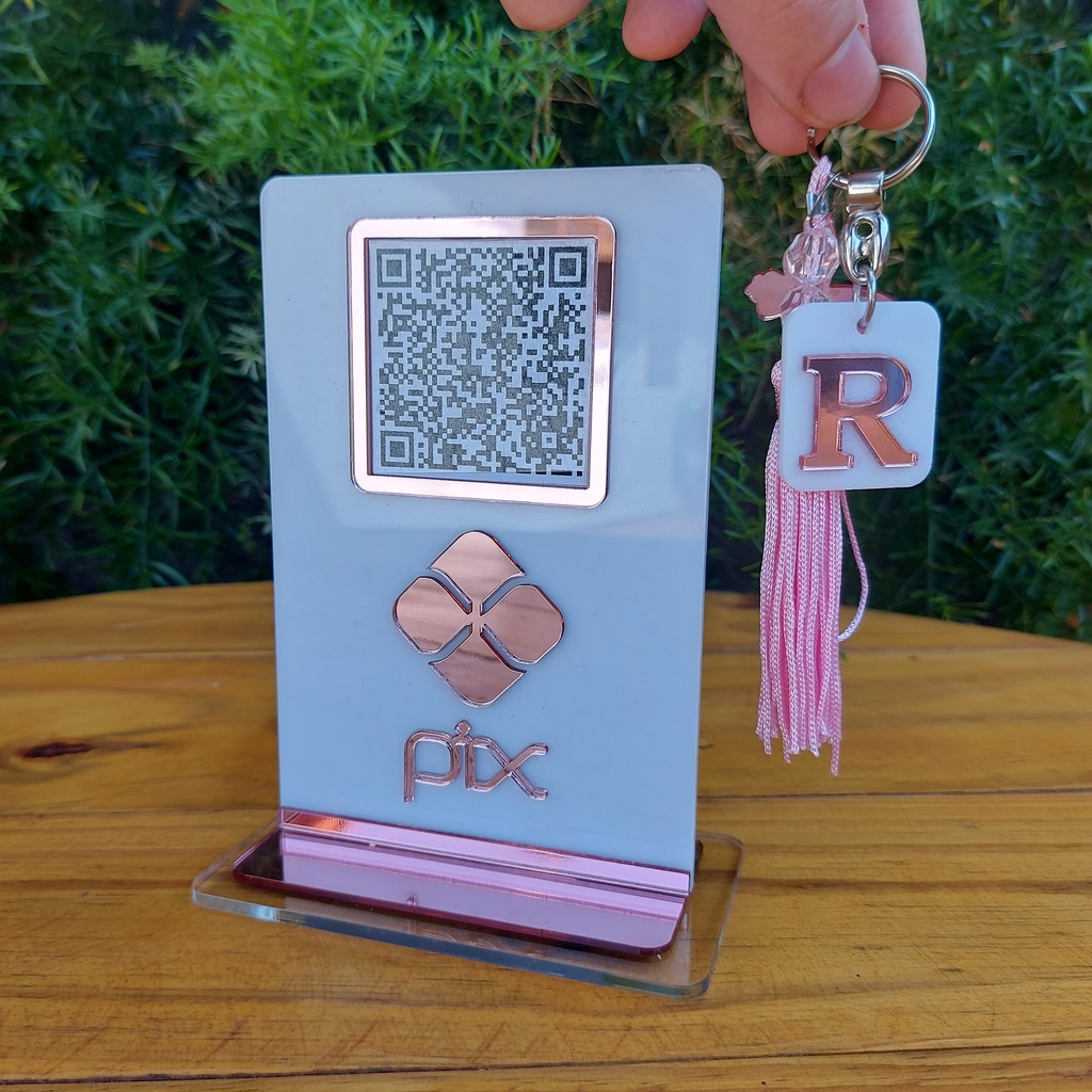 Display / Placa de QR Code Personalizado em Acrílico ( Leia a Descrição ...