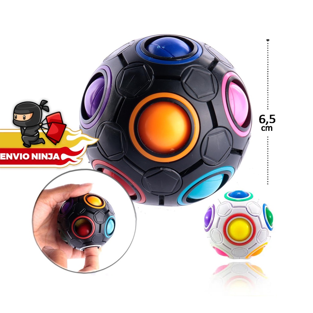 Bola Mágica Fidget Toy Anti Stress Quebra Cabeça Brinquedo Educativo ...
