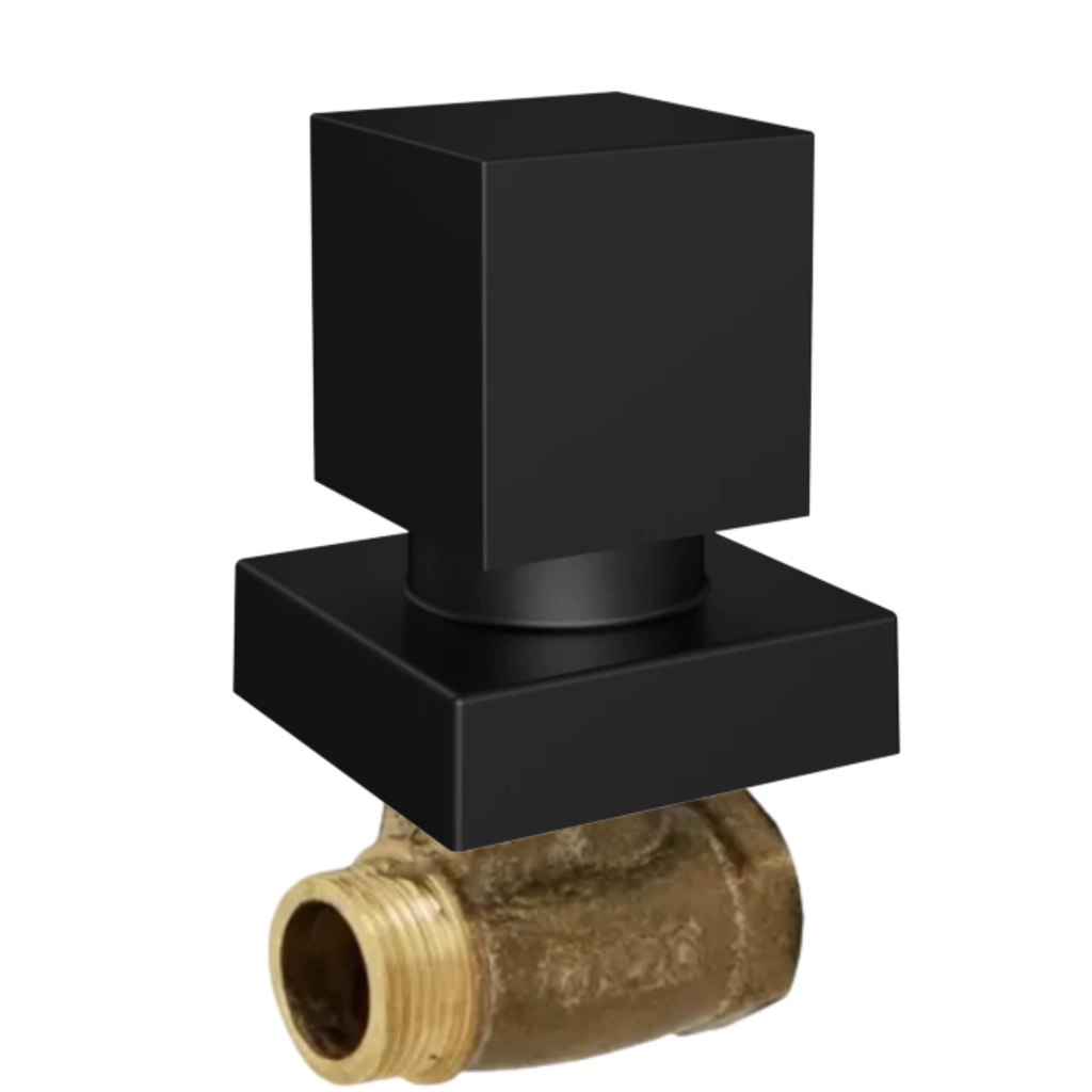 Registro de Pressão Banheiro Chuveiro Metal 1/2 (Padrão Deca) 16 estrias com Acabamento Metal ...