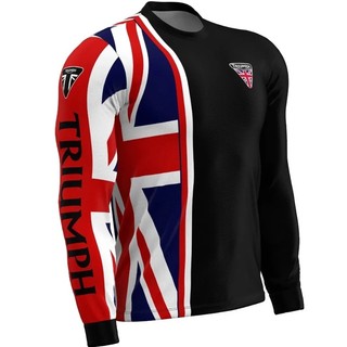 RASH GUARD MOTOCICLISTA TRIUMPH SEGUNDA PELE PROTECAO UV50 | Shopee Brasil