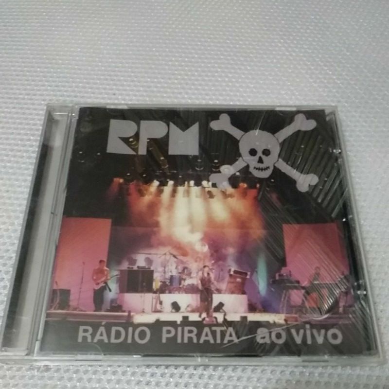 Cd RPM Radio Pirata Ao Vivo | Shopee Brasil