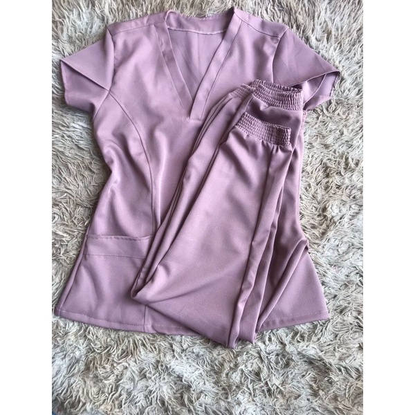 Pijama ScruB Gabardine com Elastano | Shopee Brasil