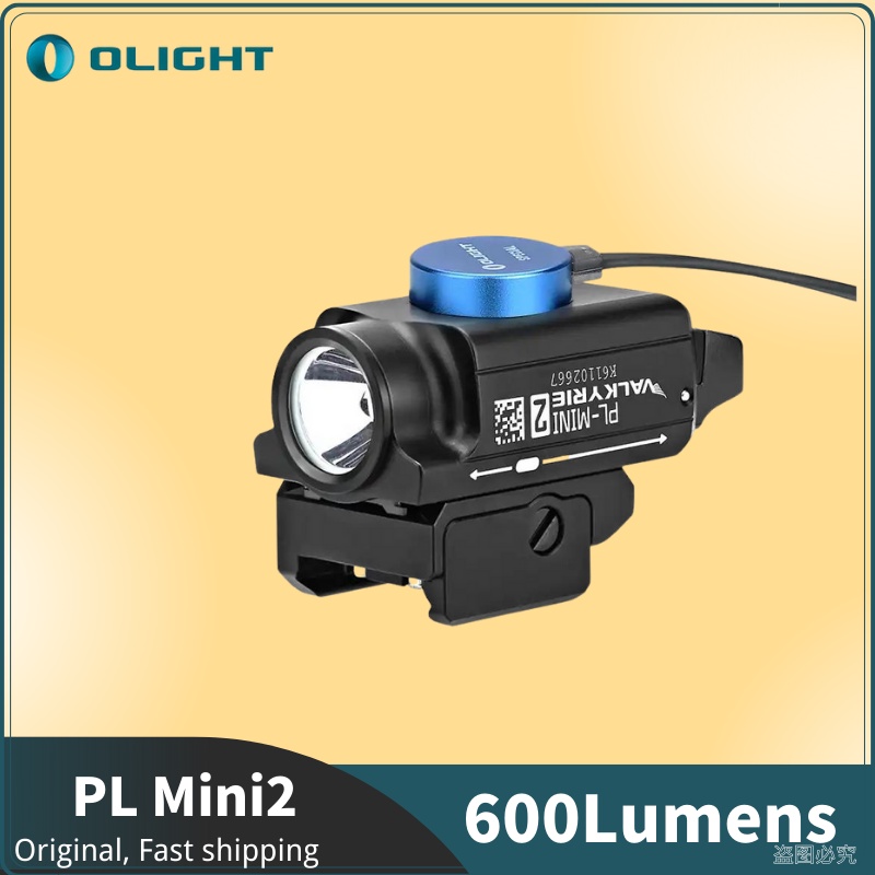 Olight PL-Mini 2 Lanterna De LED Leve Recarregável 600Lumens Gunlamp ...