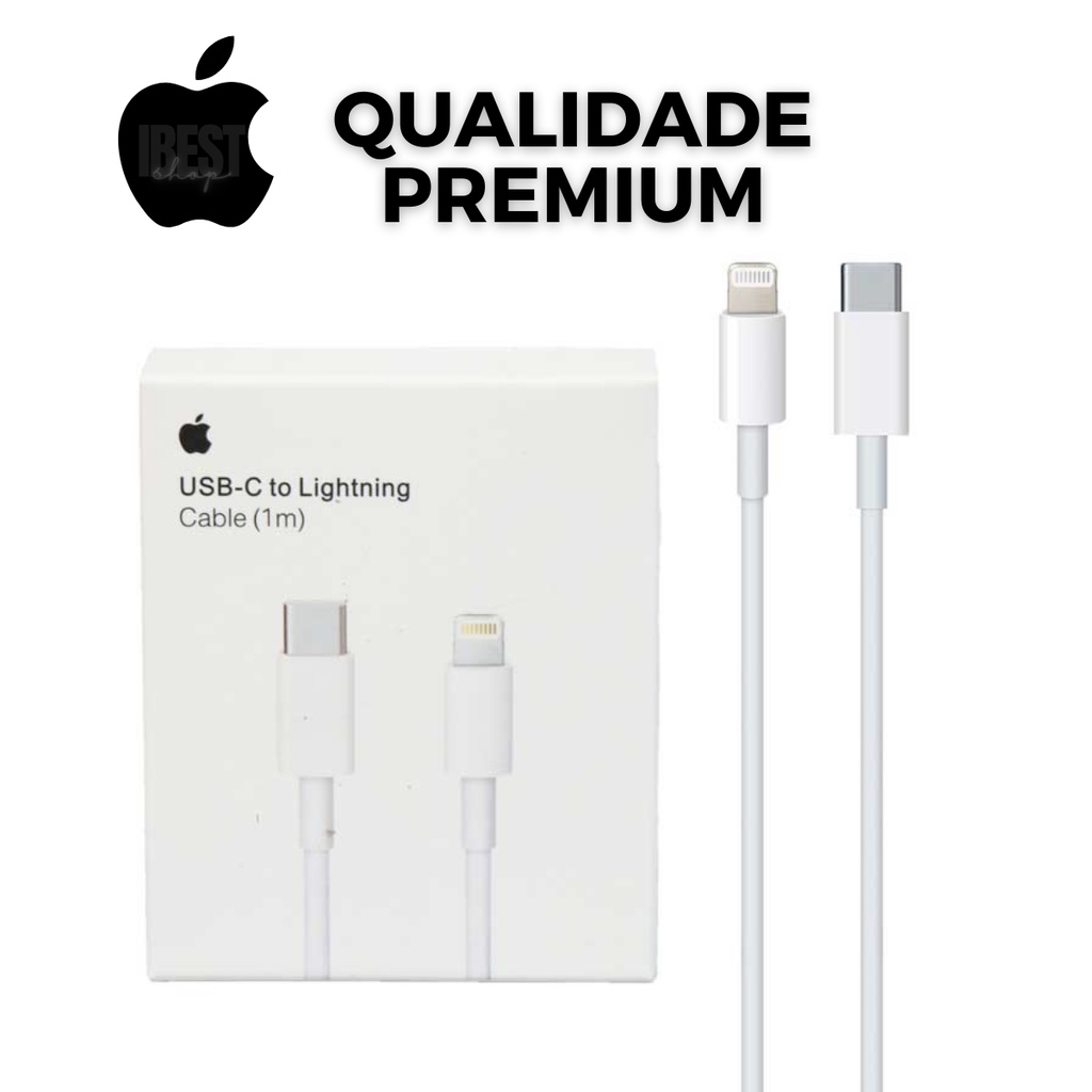 Cabo iPhone Tipo C Lightning Apple IOS | Shopee Brasil