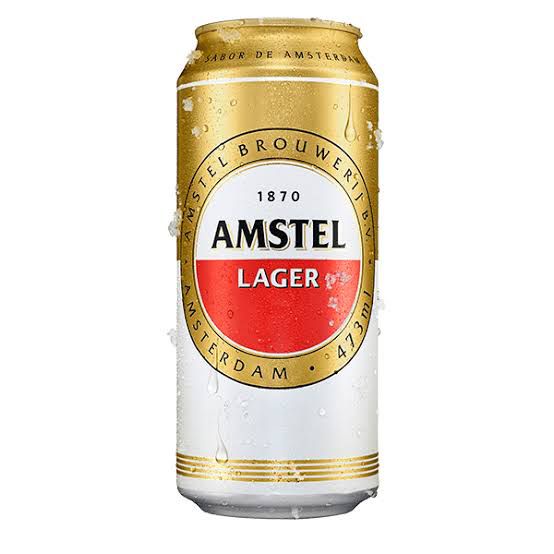 Amstel Lata 473ML | Shopee Brasil