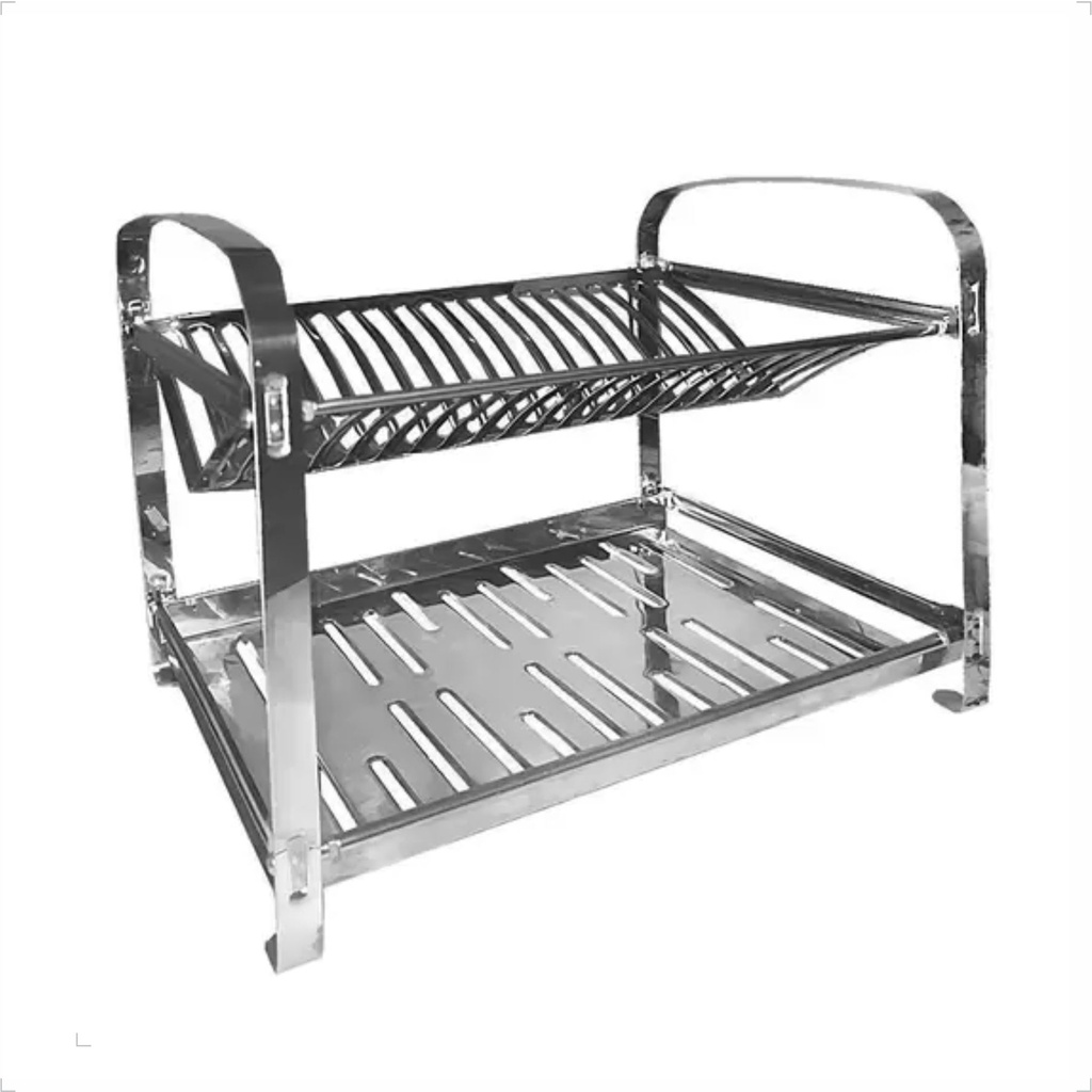 Escorredor de Louça e Pratos e Copos Inox para 20 Pratos Original ...