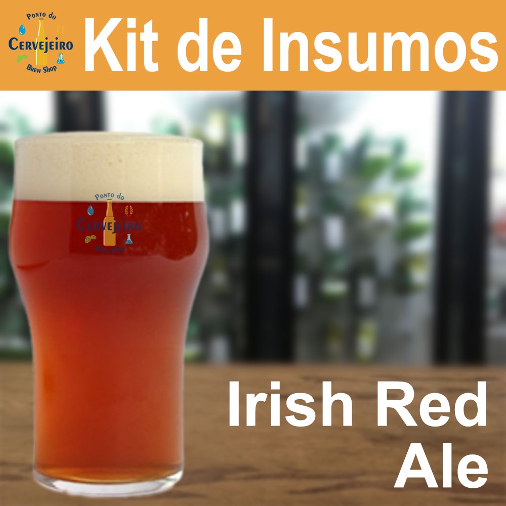 Kit insumos Cerveja Artesanal Red Ale - Receita 20L | Shopee Brasil