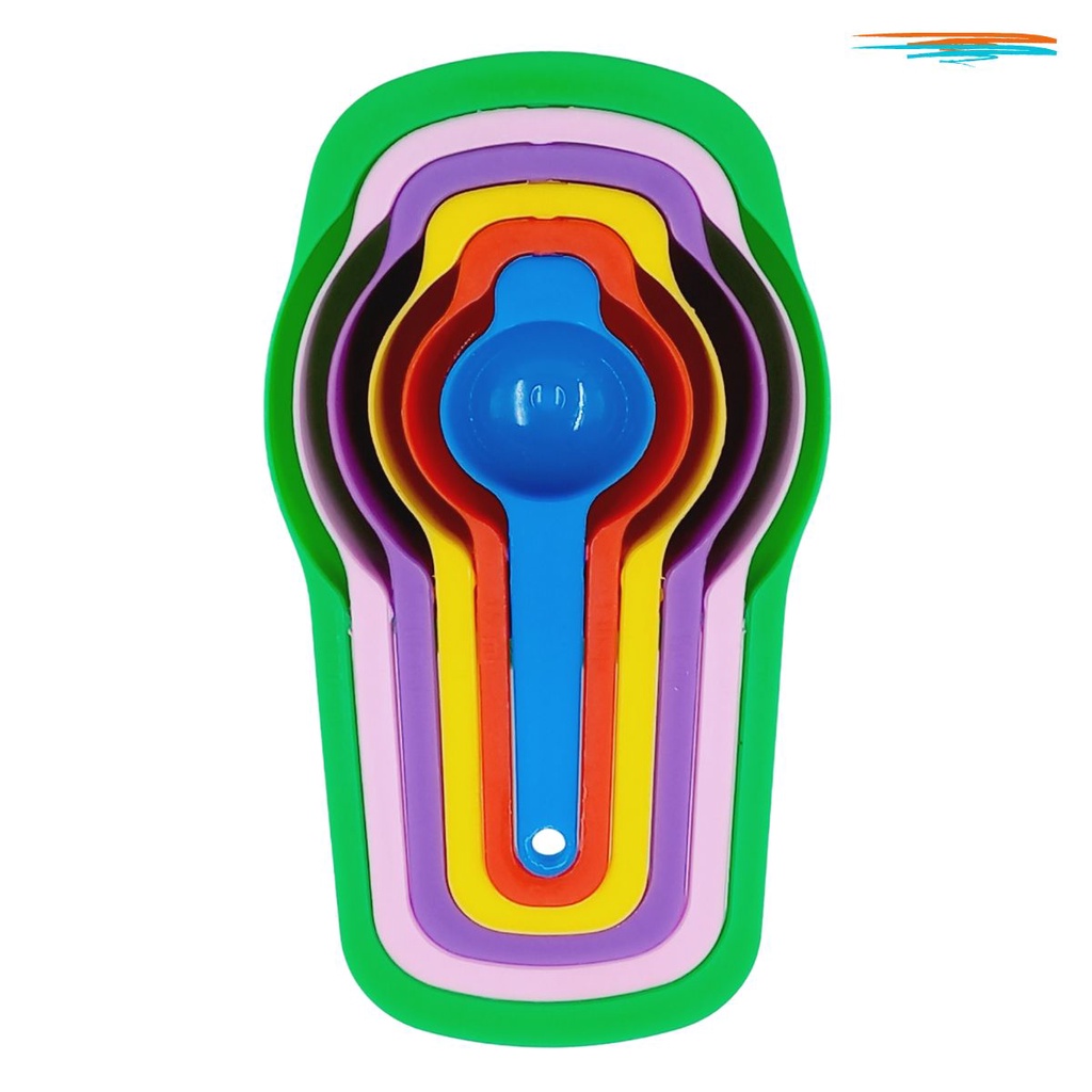 Colher de medidas 6 unidades Medidor de receitas Supercheff | Shopee Brasil