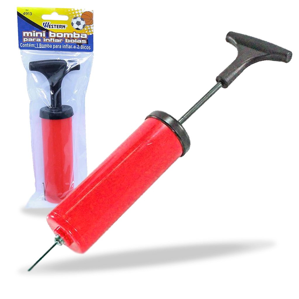 Bomba De Ar Manual Para Encher Boias Bolas Infláveis | Shopee Brasil