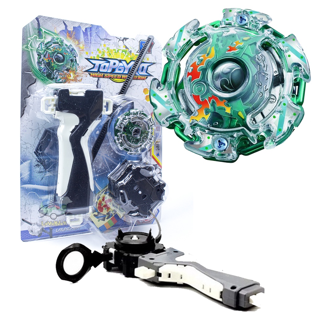 Kit Beyblade Burst Grip+lançador Varios Modelos Disponiveis! | Shopee ...