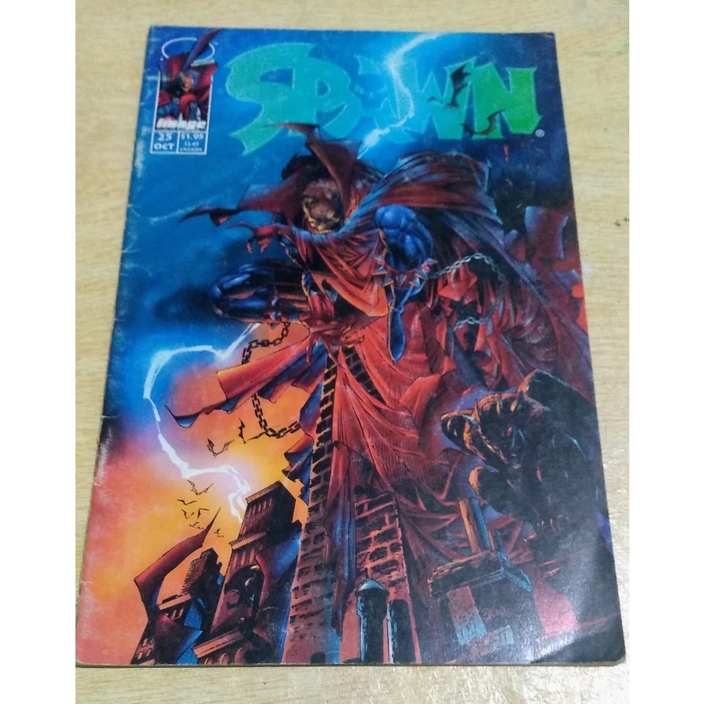 Spawn 25 - October 1994 - Tremors - Made in Canada | Shopee Brasil