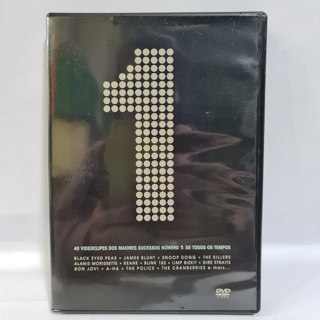 DVD 1 One - 40 Video Clipes dos Maiores Sucessos de Todos os Tempos - Original | Shopee Brasil