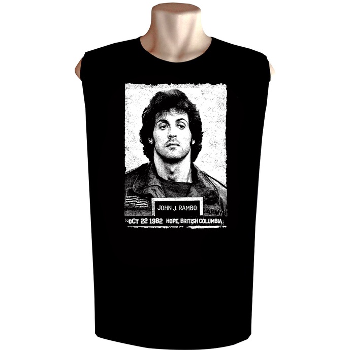 Regata machão John Rambo Sylvester Stallone camiseta filme | Shopee Brasil