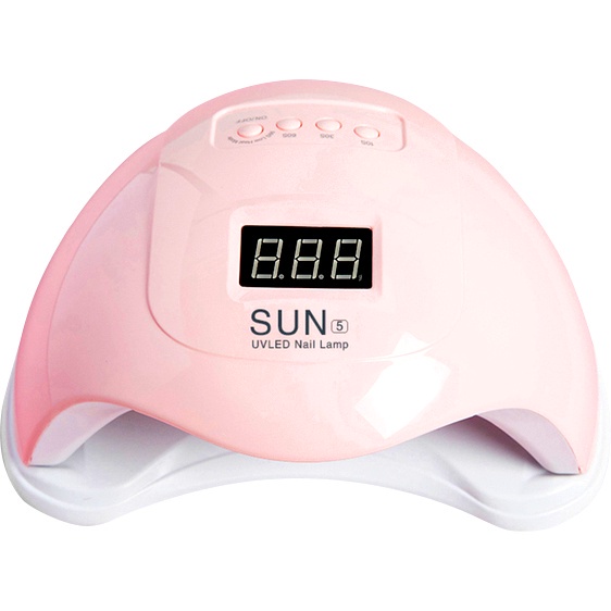 Cabine Sun 5 Led Uv De Unhas Digital 48w Bivolt Estufa De Unha Gel Acrigel Porcela Sun5 24 Leds ...