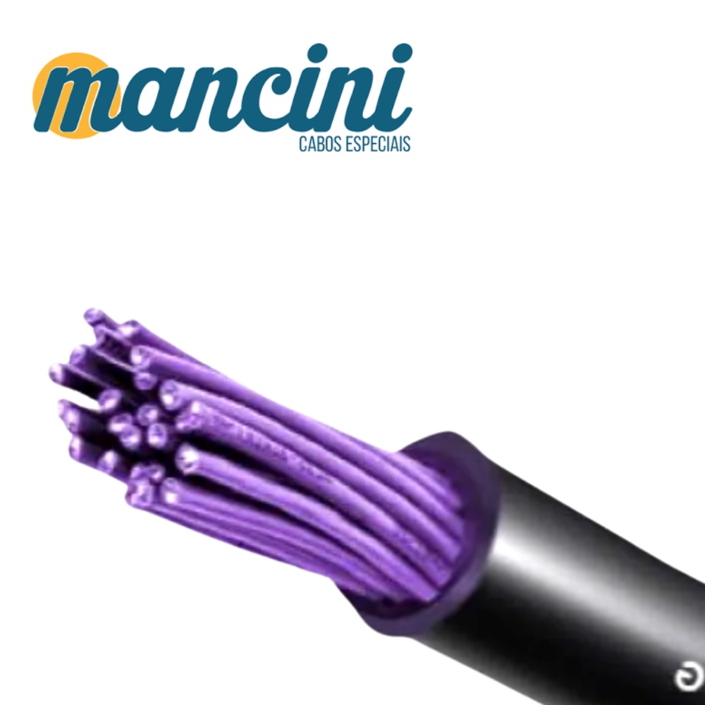 Multicabo 8 Vias Som Trio 8x24 Awg Mancini Multi Cable 20m | Shopee Brasil