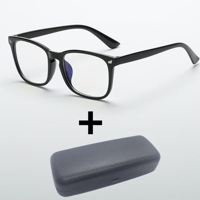 Óculos gamer Anti Luz Azul Filtro Blue Ray Blocker Anti Fadiga + estojo ...