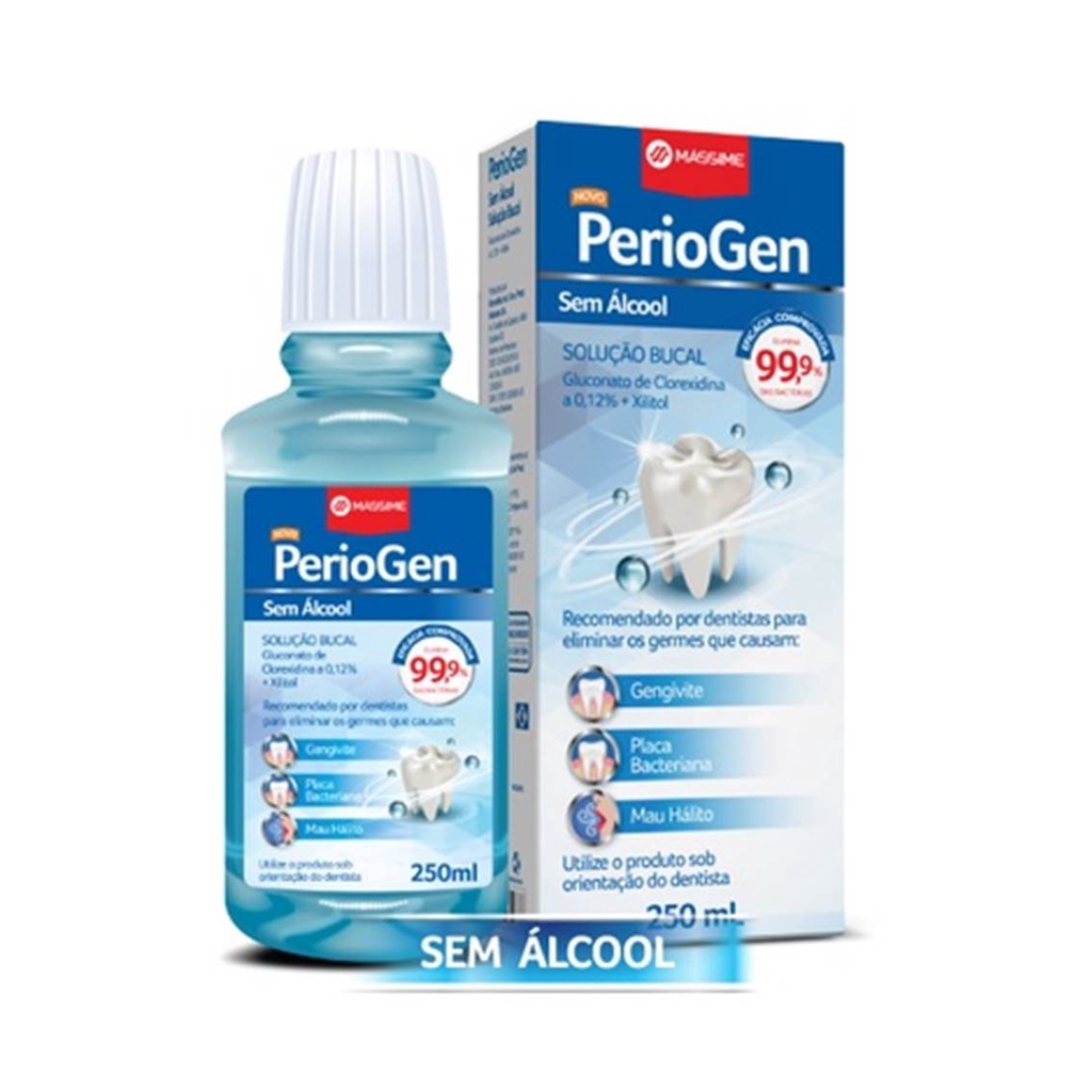 Solução Bucal PerioGen Sem Álcool 250ml | Shopee Brasil