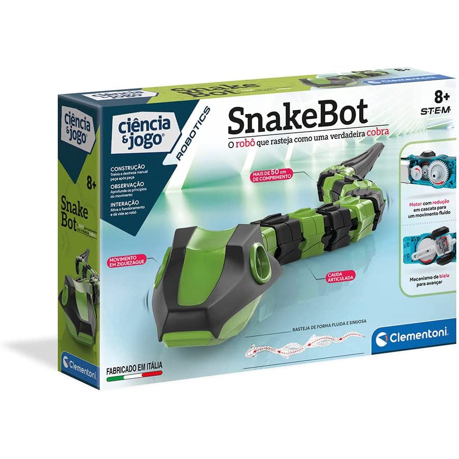 Cobra Robô Robotica Snakebot Movimento Real F0080-1 - Fun | Shopee Brasil