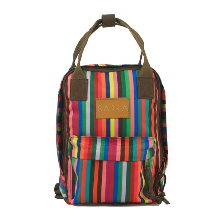 Mini Mochila Quadrada Urban Colore - Sabra | Shopee Brasil