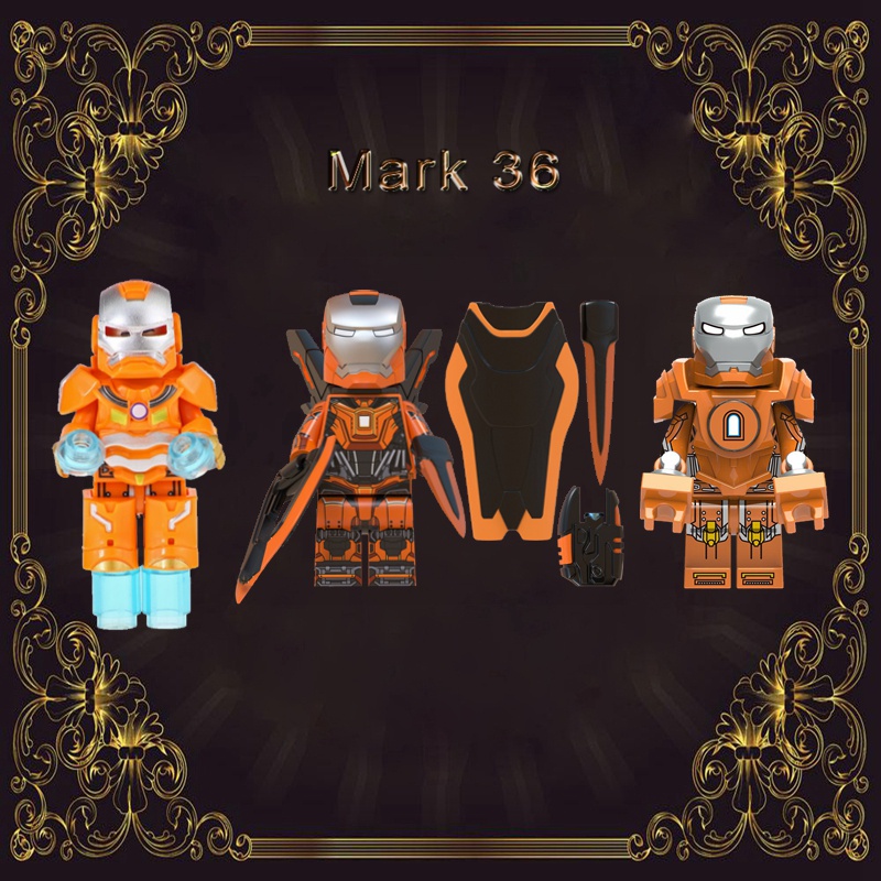 Mark 36 Iron Man Marvel Aniversário Brinquedos Educativos Para Crianças ...