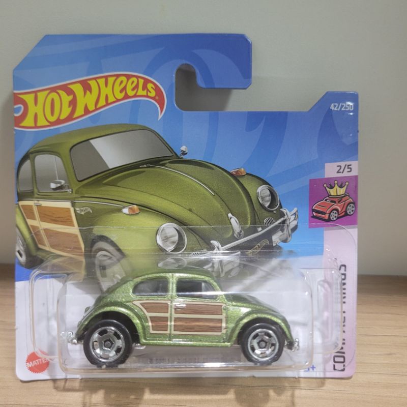 Hot Wheels Fusca Volkswagen Beetle Fusca Verde | Shopee Brasil