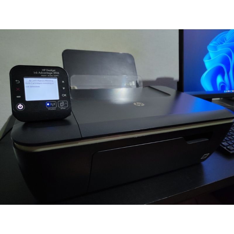 impressora HP Deskjet 3516 funcionando 100% aceito ofertas | Shopee Brasil