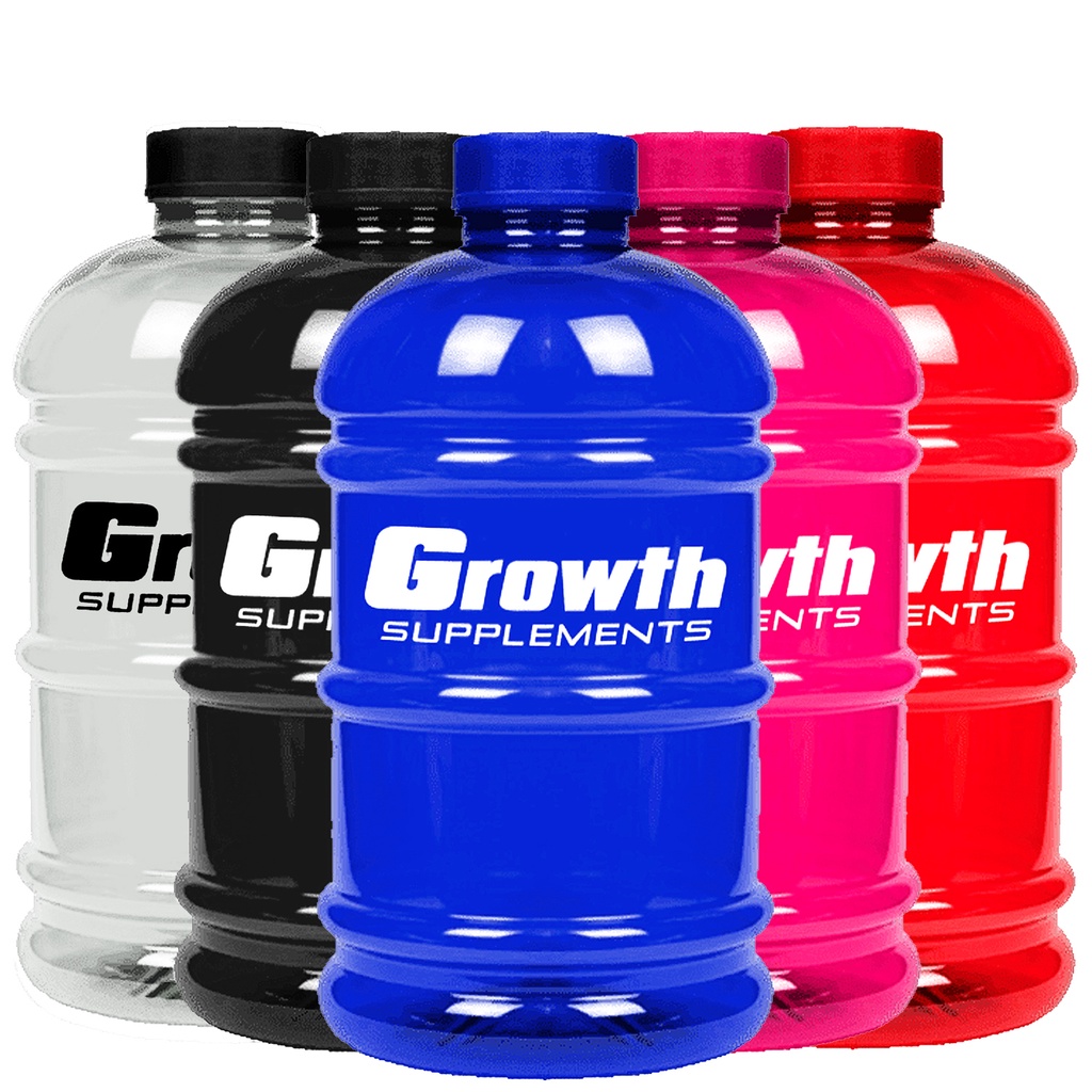 Galão Growth 2 Litros - Garrafa De água Para Academia Atividades Original | Shopee Brasil