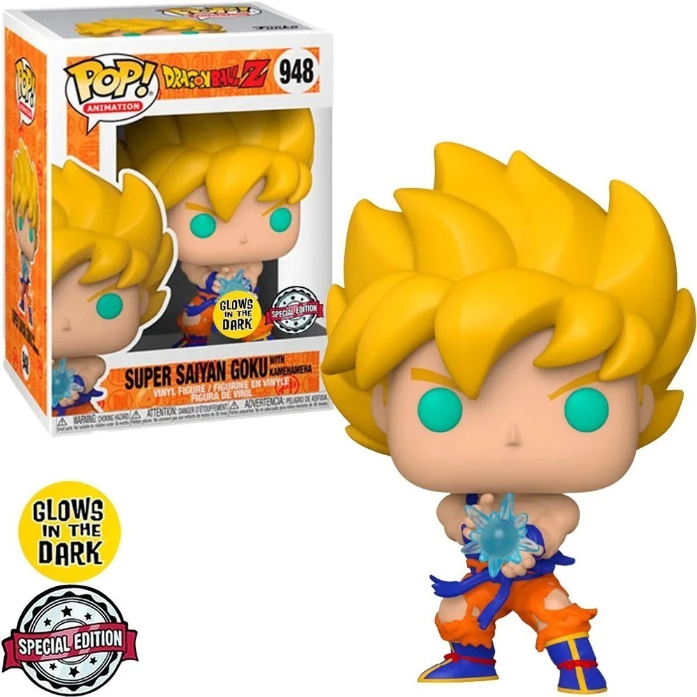 Funko Pop! Dragon Ball Z Super Saiyan Goku 948 + Nf | Shopee Brasil