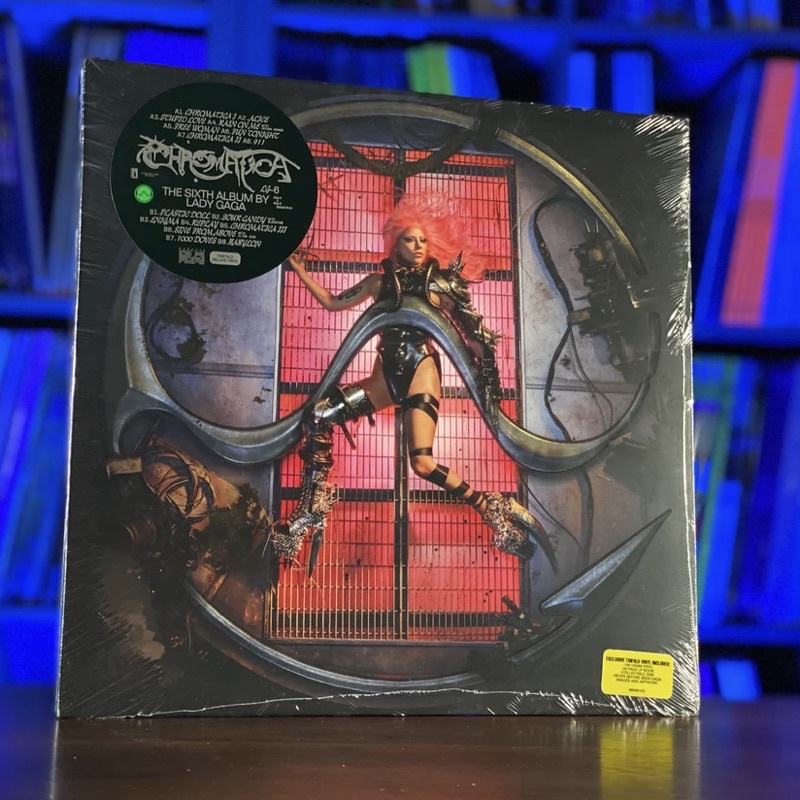 Lady Gaga - Chromatica (Vinil Deluxe Trifold Black - LP) | Shopee Brasil