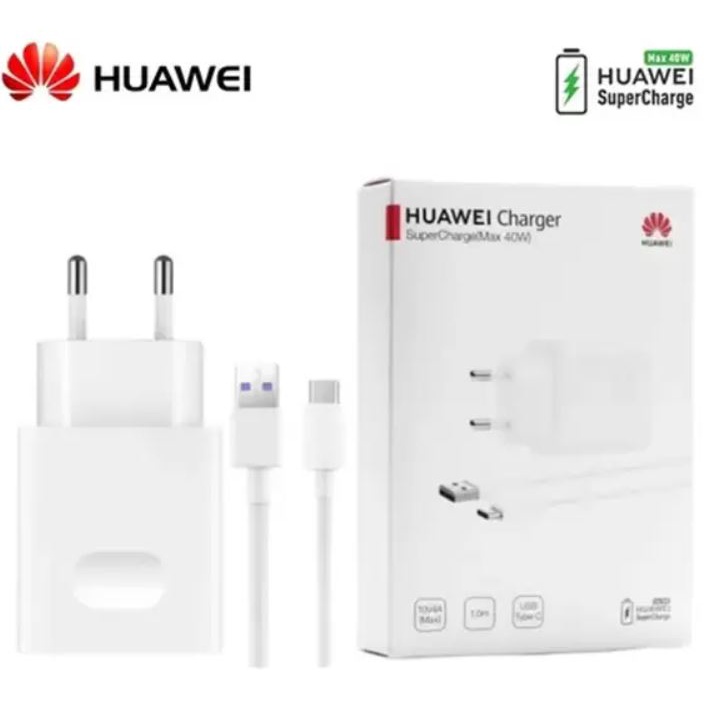 Carregador Huawei SuperCharge (Max 40W) Type C | Shopee Brasil