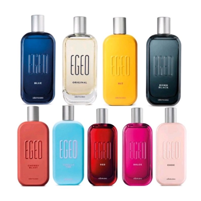 Perfume Egeo O Boticário 90ml Choc, Dolce, Cherry Blast, Blue, Original ...