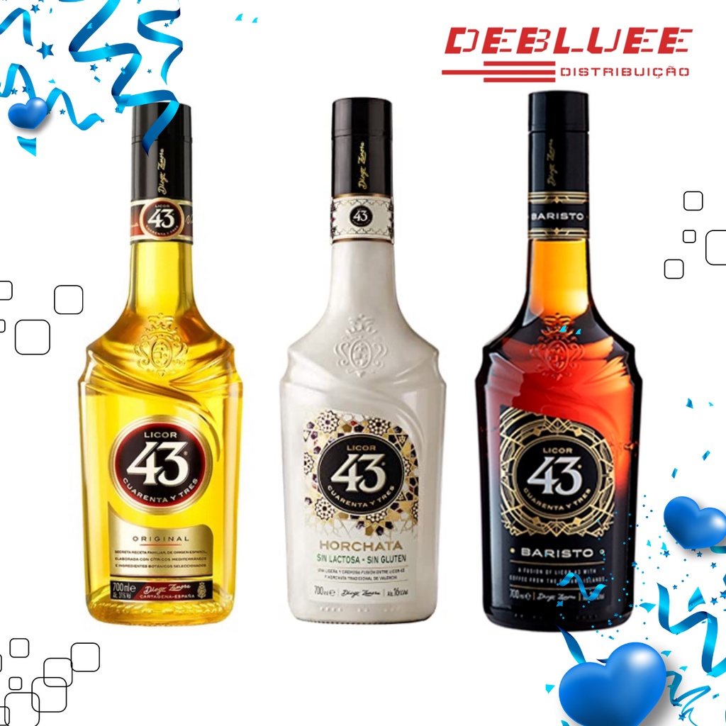 Combo Licor 43 Originais - Licor 43 Tradicional + | Shopee Brasil