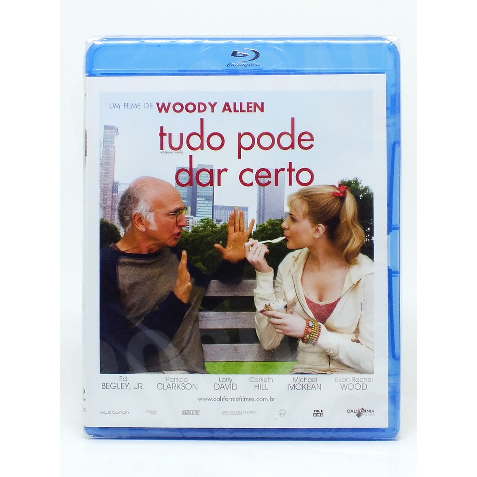 Blu Ray Tudo Pode Dar Certo - Woody Allen - Raro, Original, Novo e ...