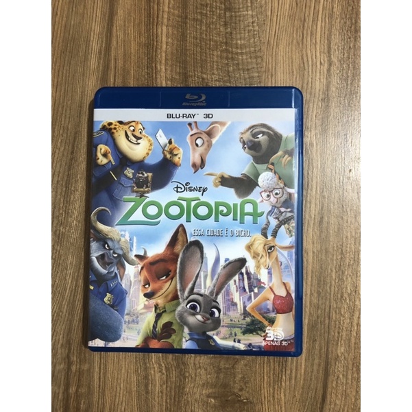 Blu-ray zootrópico ( 3D ) | Shopee Brasil