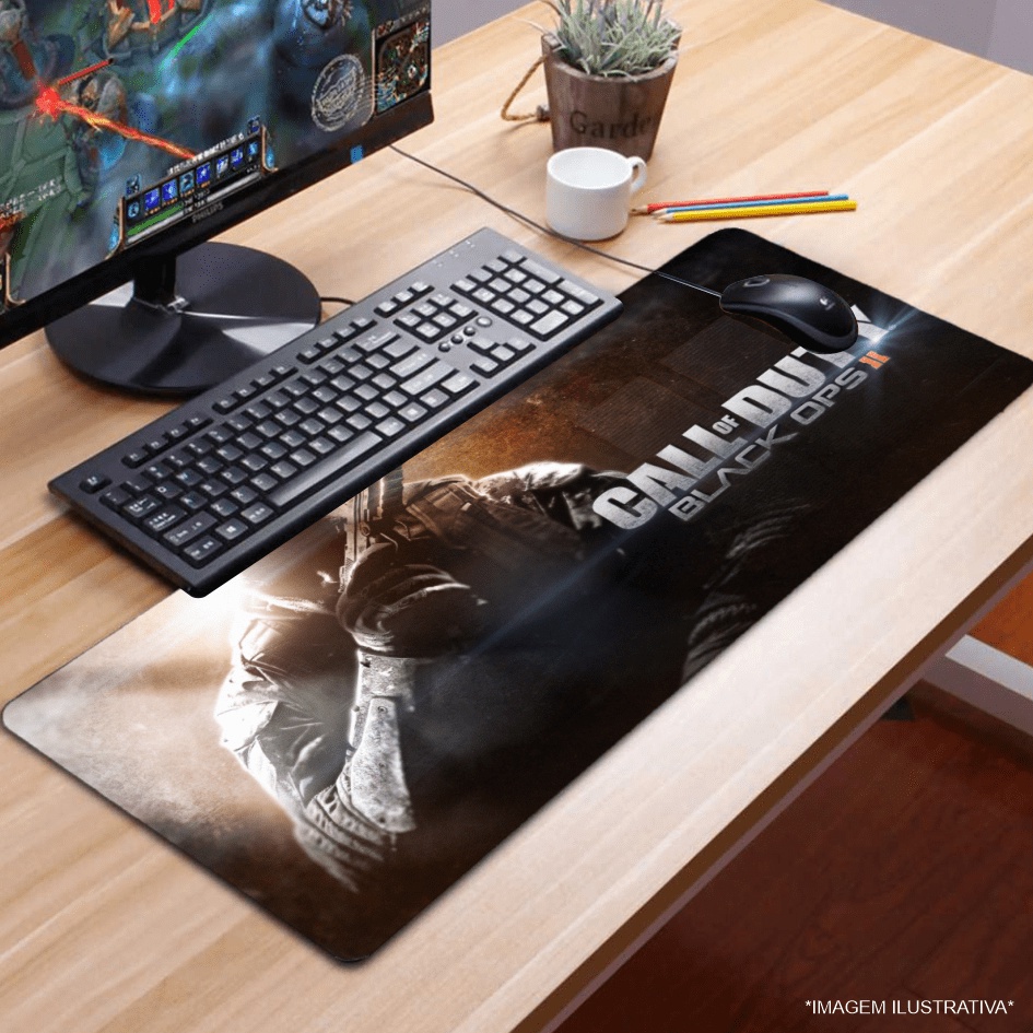 MousePad Gamer 65x32cm Call of Duty 953 | Shopee Brasil