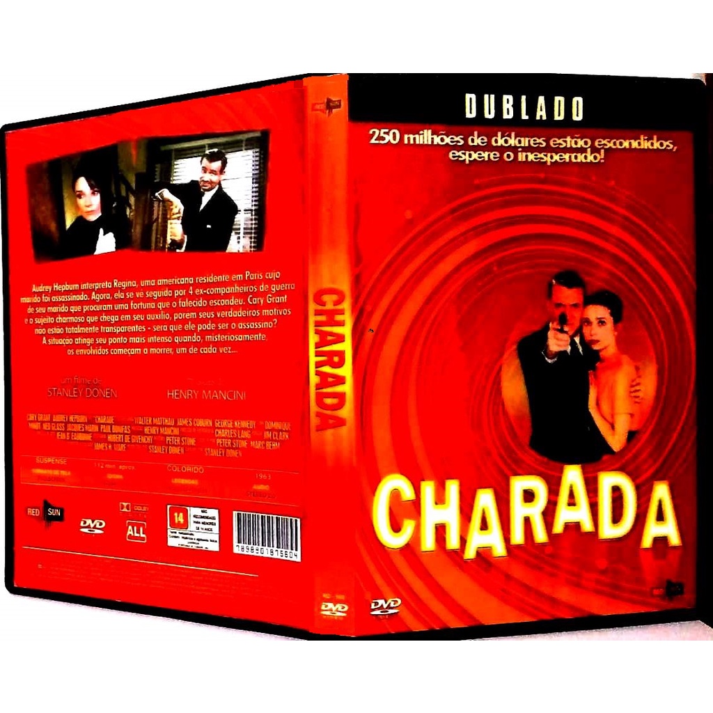 Dvd Charada - 1963 -original | Shopee Brasil