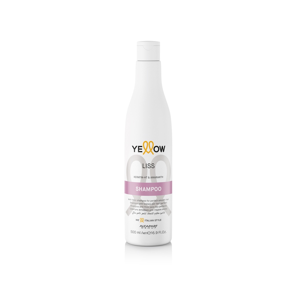 Shampoo Yellow Liss Keratin Anti Frizz Hidratante 500ML | Shopee Brasil