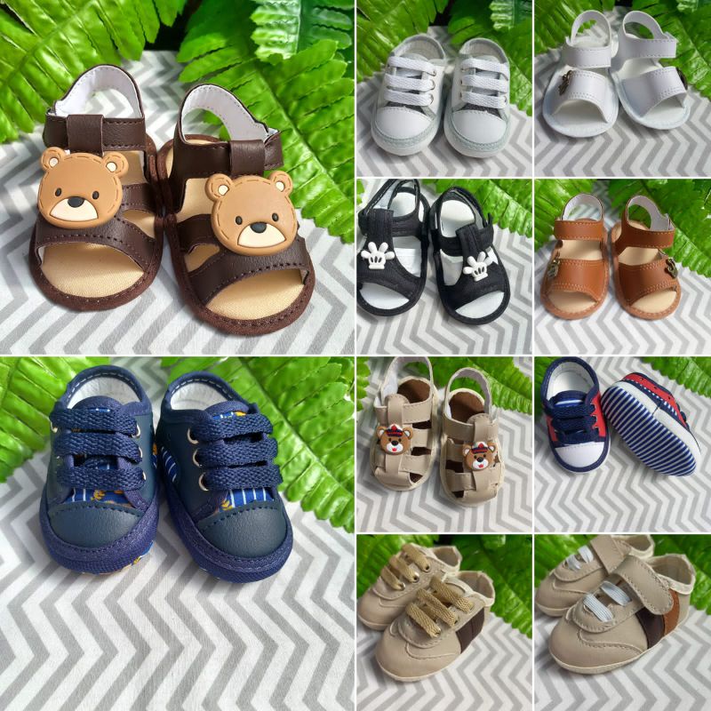 Sapatinho bebê modelos masculino sandália precata calçado infantil ...